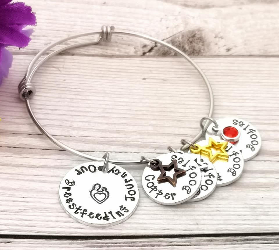 Breastfeeding Together Shop. Breastfeeding Milestone Bracelet